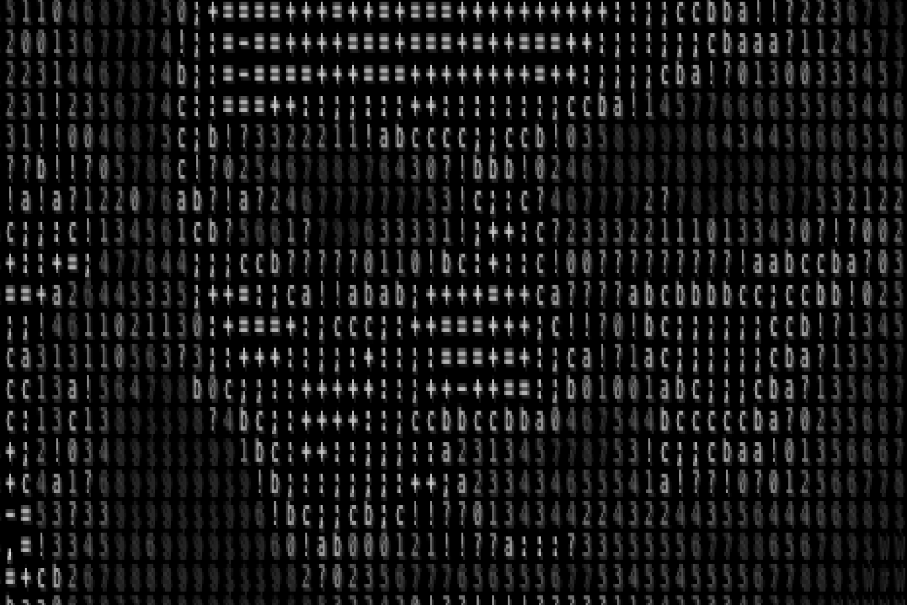 ASCII Camera filter experiment | Quentin Renaux